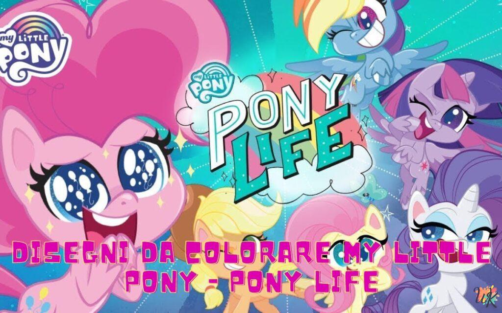 20 Disegni My Little Pony - Pony Life Da Colorare | Disegnidacolorarewk