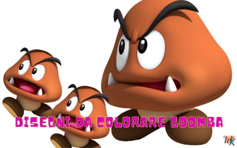 Goomba Da Colorare - 38 Disegni Stampabili Per Bambini