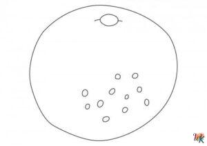 31 Disegni Di Arancia Da Colorare Per Bambini | Disegnidacolorarewk