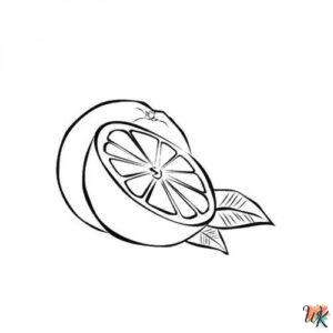 31 Disegni Di Arancia Da Colorare Per Bambini | Disegnidacolorarewk