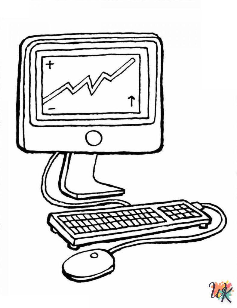 100 Disegni Di Computer Da Colorare Per Tutti | Disegnidacolorarewk