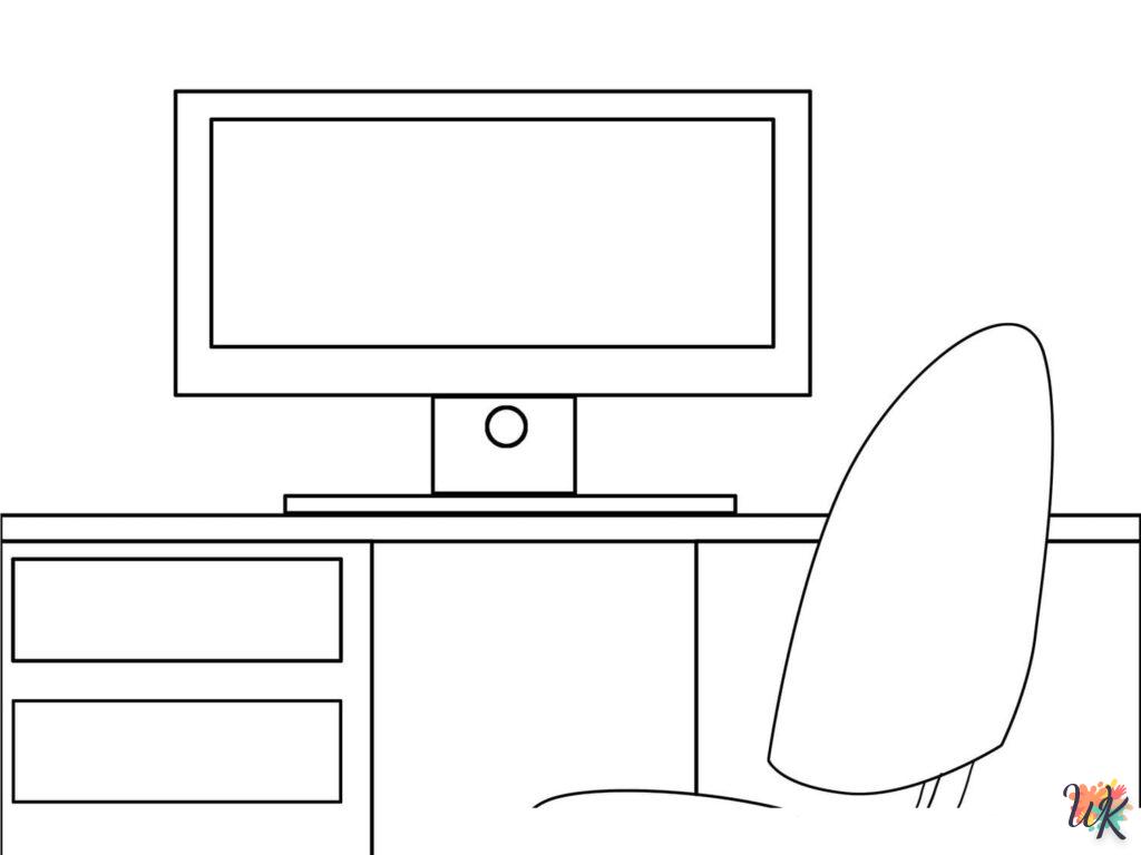 100 Disegni Di Computer Da Colorare Per Tutti | Disegnidacolorarewk