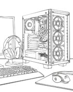 100 Disegni Di Computer Da Colorare Per Tutti | Disegnidacolorarewk