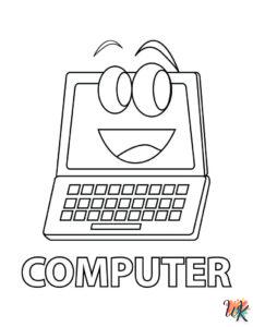 100 Disegni Di Computer Da Colorare Per Tutti | Disegnidacolorarewk