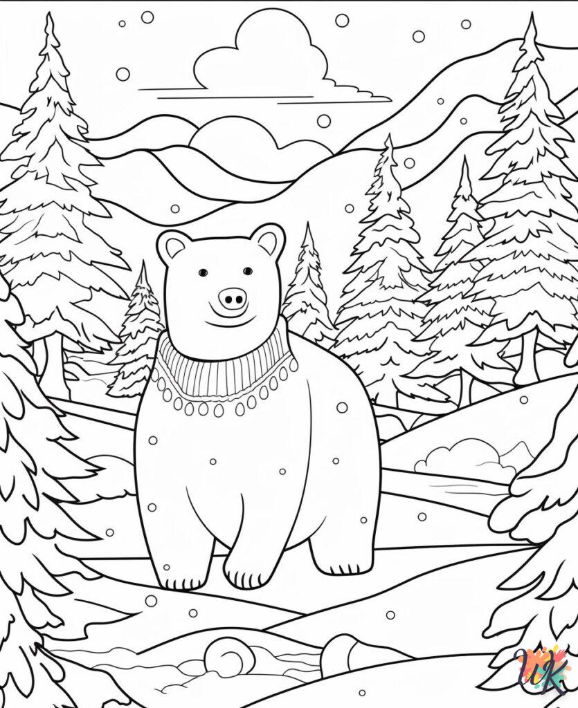 110 Disegni Di Paesaggi Invernali Da Colorare | Disegnidacolorarewk