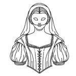 10 Disegni Di Colombina Da Colorare Per Bambini | Disegnidacolorarewk