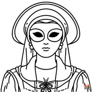 10 Disegni Di Colombina Da Colorare Per Bambini | Disegnidacolorarewk