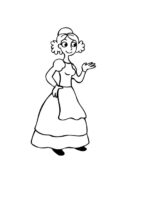 10 Disegni Di Colombina Da Colorare Per Bambini | Disegnidacolorarewk