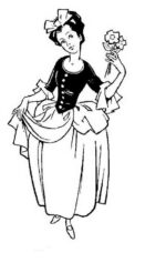 10 Disegni Di Colombina Da Colorare Per Bambini | Disegnidacolorarewk