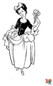 10 Disegni Di Colombina Da Colorare Per Bambini | Disegnidacolorarewk