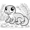 10 Disegni Di Geco Da Colorare Libera La Creatività Di Tuo Figlio ...
