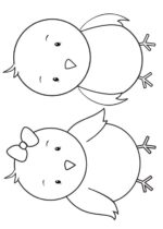 20 Disegni Di Pulcini Da Colorare Per Il Bambino | Disegnidacolorarewk