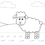 20 Disegni Pecora Da Colorare Per Il Bambino | Disegnidacolorarewk