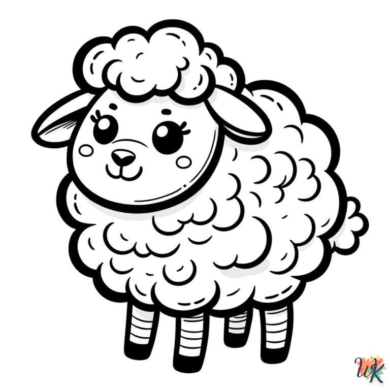 20 Disegni Pecora Da Colorare Per Il Bambino | Disegnidacolorarewk